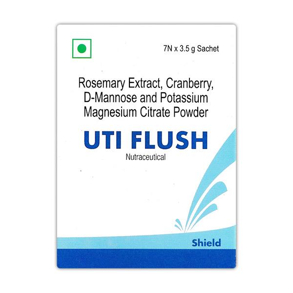 Buy UTI FLUSH 3.5gm Sachet 7's Online at Upto 25% OFF | Netmeds