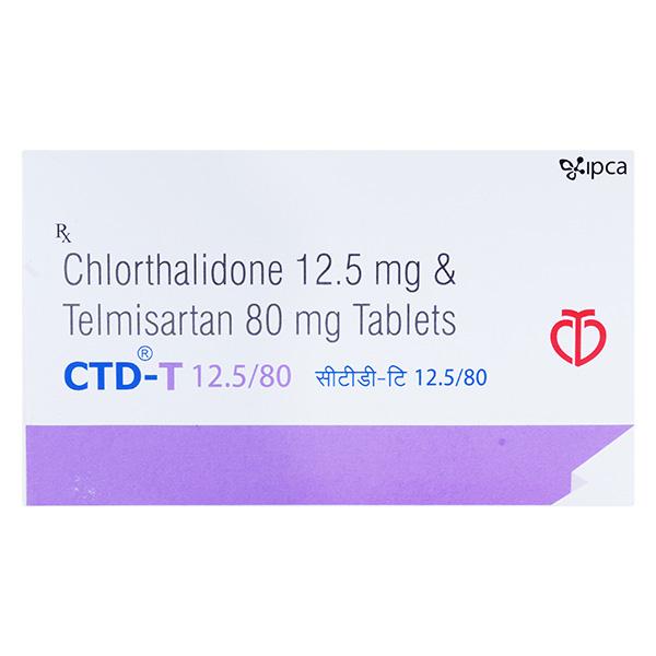 CTD T 12.5/80mg Tablet 10'S Price, Uses, Side effects, Substitutes ...