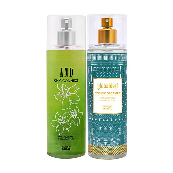 Buy AND Chic Connect Body Mist & Global Desi Cosmic Dreamer Body Mist ...