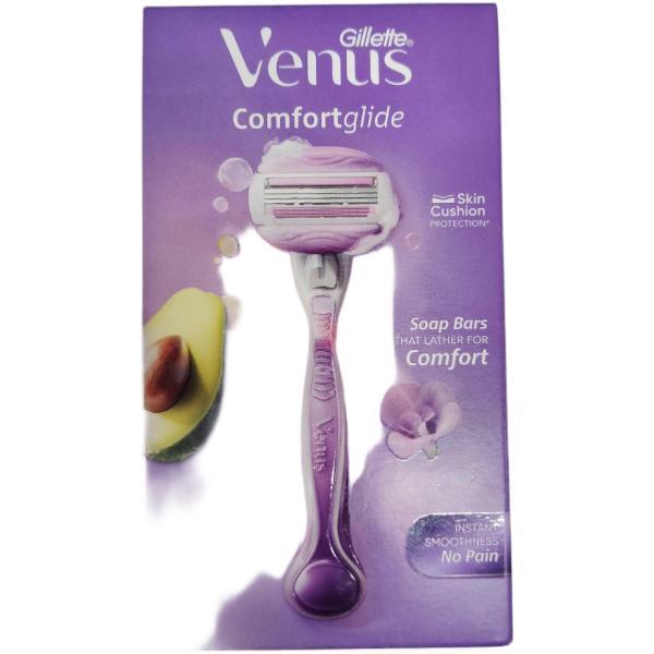 Gillette Venus Comfortglide Soap Bars With Avocado & Freesia Razor 1's
