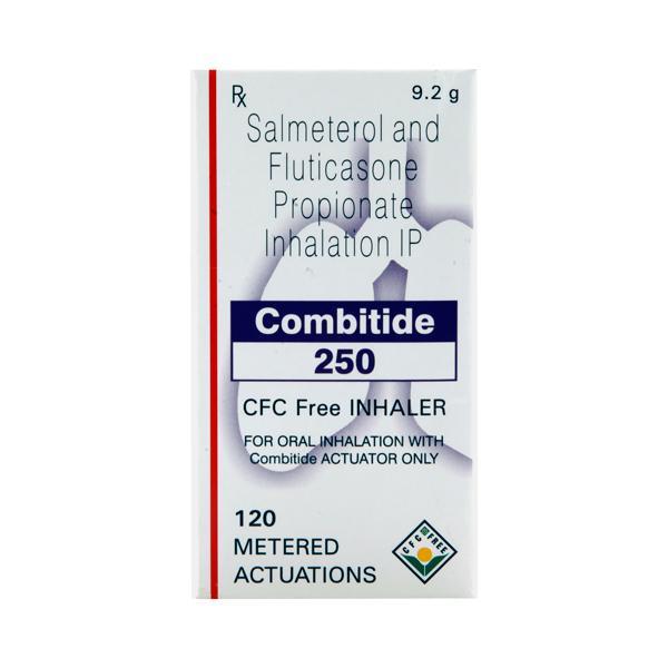 Combitide 250 Inhaler 120Md : Uses, Side Effects, Price | Netmeds