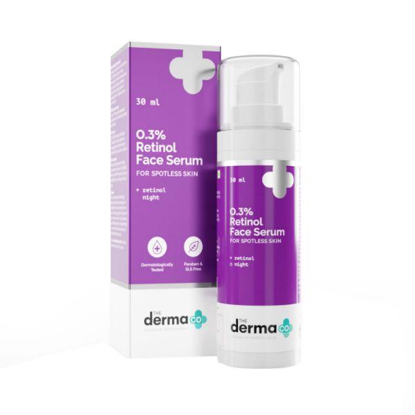 The Derma Co 0.3 Percent Retinol Serum 30 ml - Anti-Aging & Acne ...
