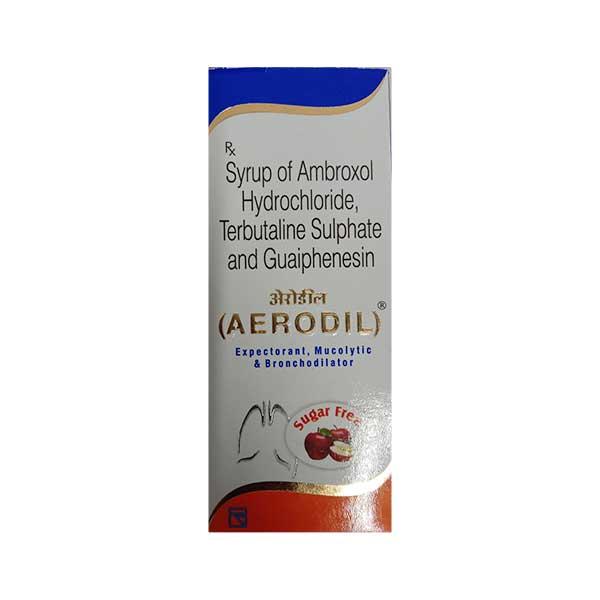 Buy AERODIL SUGAR FREE Apple Flavour Expectorant 100ml Online at Upto ...