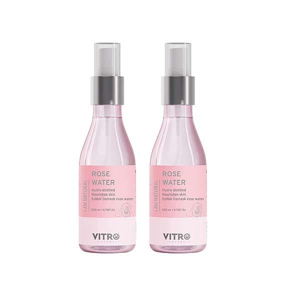 Buy VITRO I AM NATURAL Premium Gulab Jal (Rose Water) Spray (Pack of 2 ...