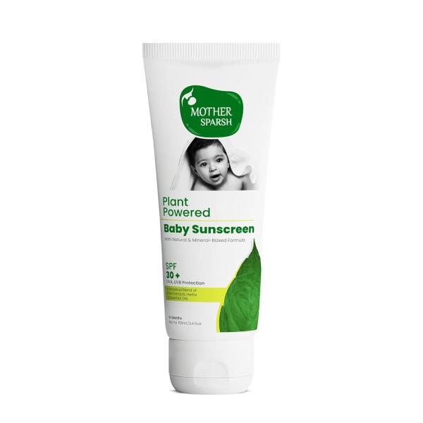 Buy Mother Sparsh Natural Baby Sunscreen Lotion With Spf 30+ For Uva ...