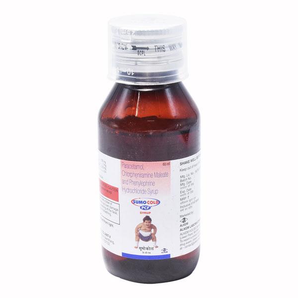 Buy Sumo Cold Pcf Syrup 60ml Online at Upto 25% OFF | Netmeds