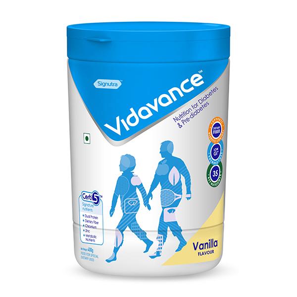 Vidavance Vanilla Powder 400gm Online at Best Price | Netmeds