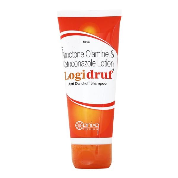 Buy LOGIDRUF ANTI DANDRUFF Shampoo 100ml Online at Upto 25% OFF | Netmeds