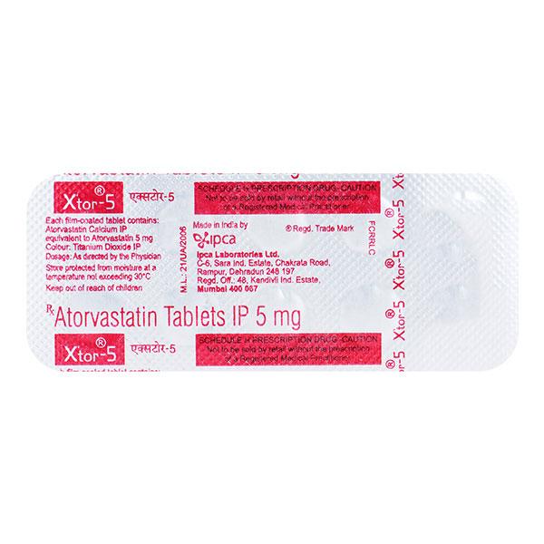 Buy Xtor 5mg Tablet 10'S Online at Upto 25% OFF | Netmeds