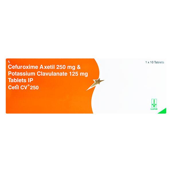 Cetil CV 250 Tablet 10'S Price, Uses, Side effects, Substitutes | Netmeds