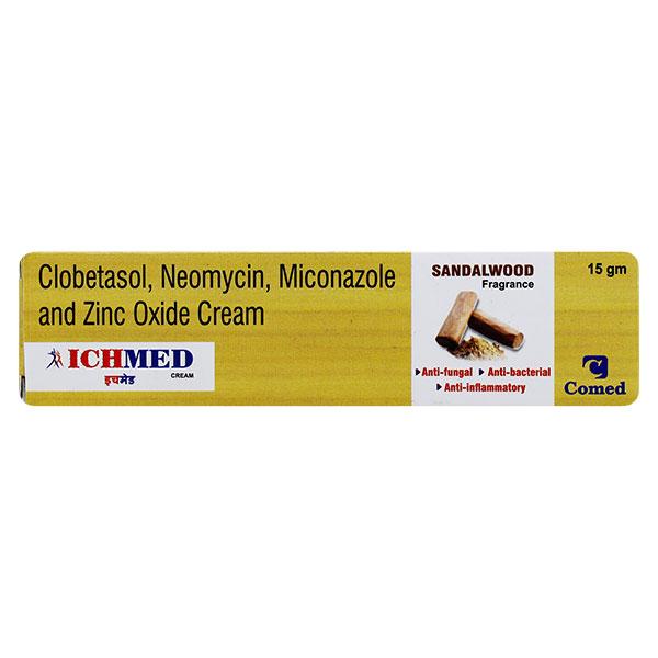 ICHMED Cream 15gm Price, Uses, Side effects, Substitutes | Netmeds