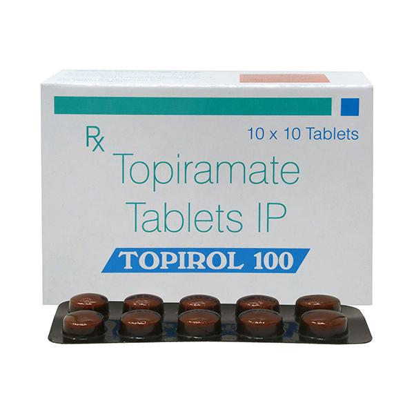 Topirol 100mg Tablet 10'S Price, Uses, Side effects, Substitutes | Netmeds