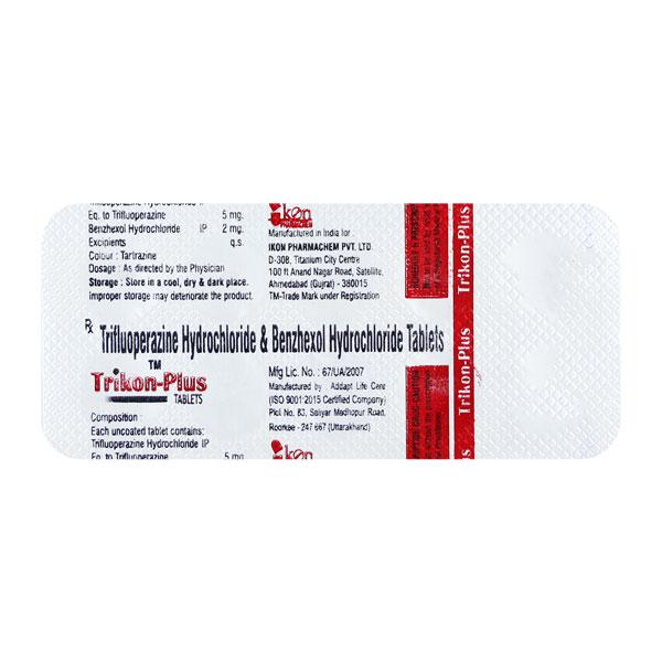 Buy TRIKON PLUS Tablet 10's Online at Upto 25% OFF | Netmeds