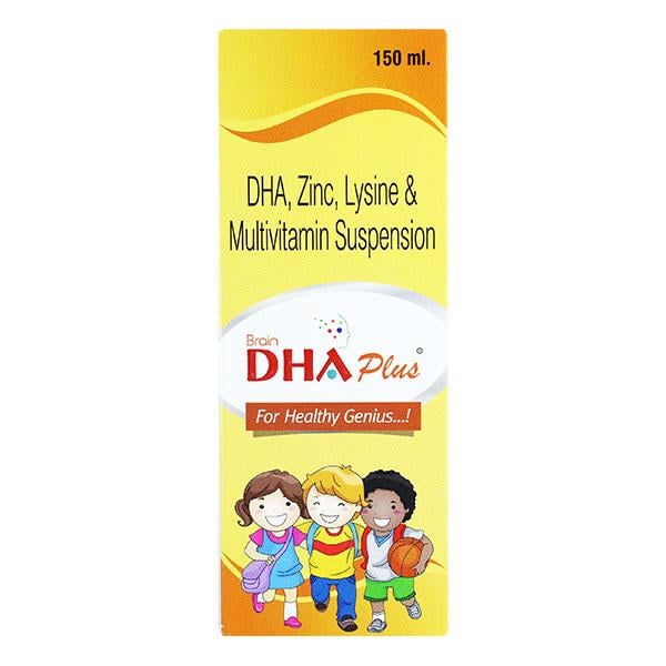 Buy BRAIN DHA PLUS Suspension 150ml Online at Upto 25% OFF | Netmeds
