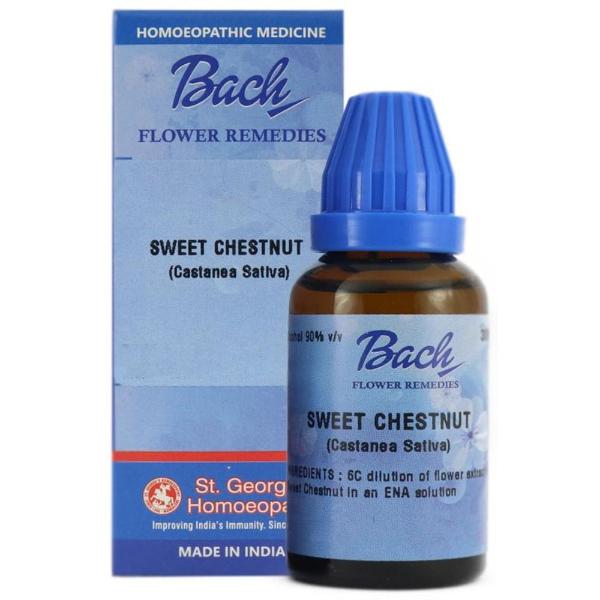 St. George's Bach Flower Sweet Chestnut 6 CH 30 ml