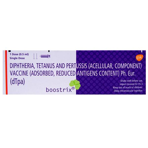 Boostrix Injection 1's Price, Uses, Side effects, Substitutes | Netmeds