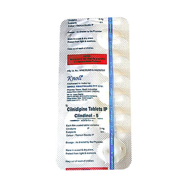CLINDINOL 5 Tablet 10's : Price, Uses, Side Effects | Netmeds