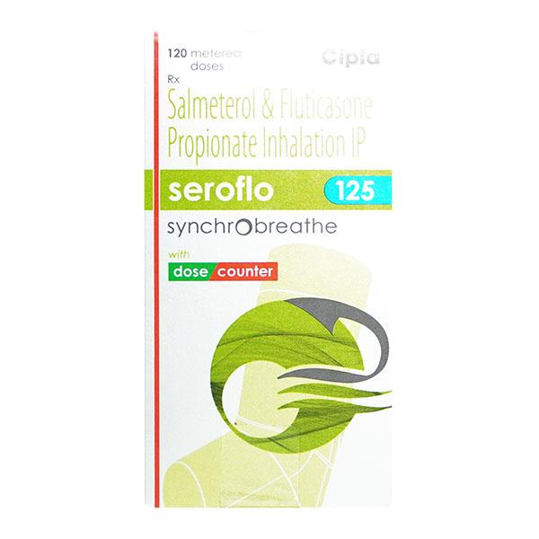 Buy Seroflo 125 Synchrobreathe Inhaler 120Mdi Online at Upto 25% OFF ...