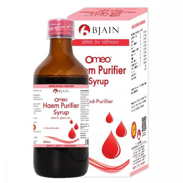 Bjain Omeo Haem Purifier Syrup 200 ml