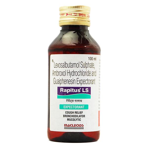 RAPITUS LS Expectorant 100ml Price, Uses, Side effects, Substitutes ...