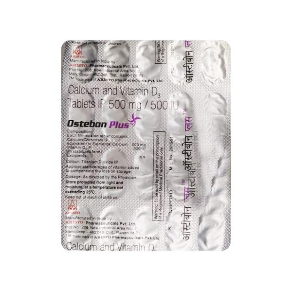 Ostebon Plus Tablet 20'S Price, Uses, Side effects, Substitutes | Netmeds