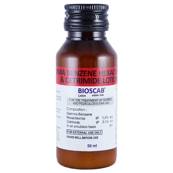 Buy BIOSCAB Lotion 50ml Online at Upto 25% OFF | Netmeds