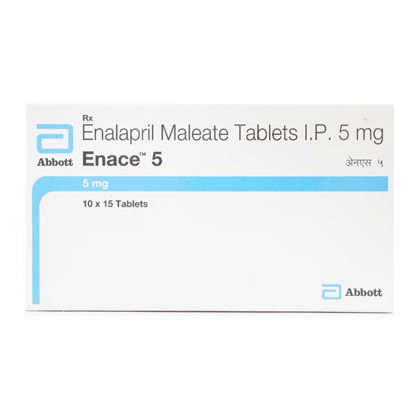 ENACE 5mg Tablet 15's : Price, Uses, Side Effects | Netmeds
