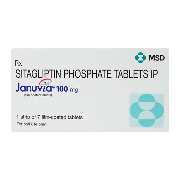 Januvia 100mg Tablet 7'S : Price, Uses, Side Effects | Netmeds