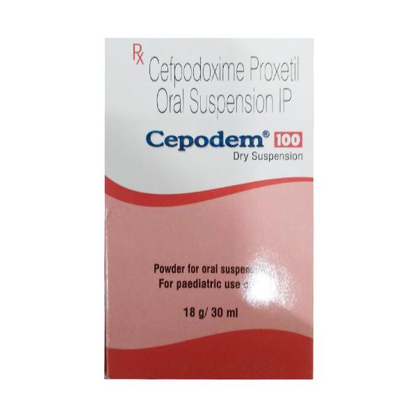 CEPODEM 100 Dry Suspension 30ml : Price, Uses, Side Effects | Netmeds