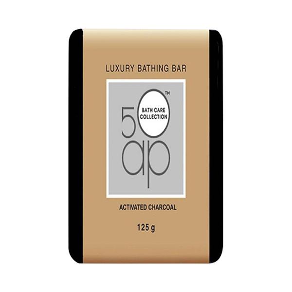 Buy 50 ap Luxury Bathing Bar - Activated Charcoal 125 gm Online at ...