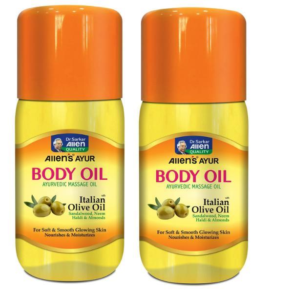 Allen Body Oil 200 ml (Pack of 2) 1's Online at Discounted Price | Netmeds