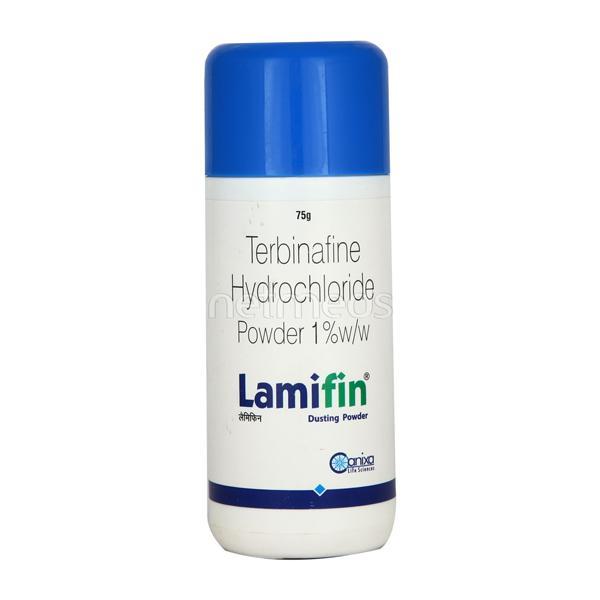 Lamifin Dusting Powder 75gm Price, Uses, Side effects, Substitutes ...