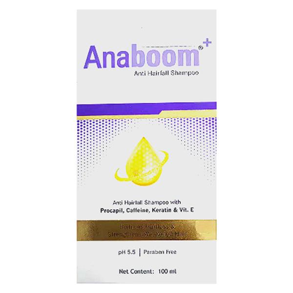 ANABOOM + ANTI HAIRFALL Shampoo 100ml Price, Uses, Side effects ...