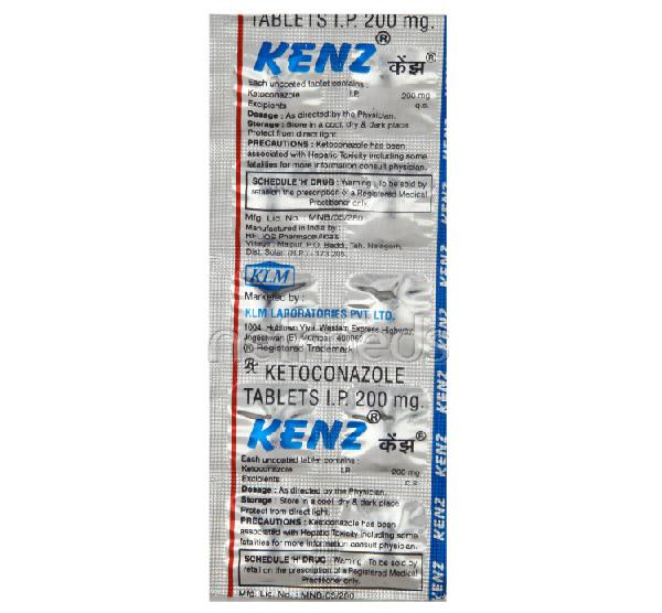 Kenz 200mg Tablet 10'S Price, Uses, Side effects, Substitutes | Netmeds