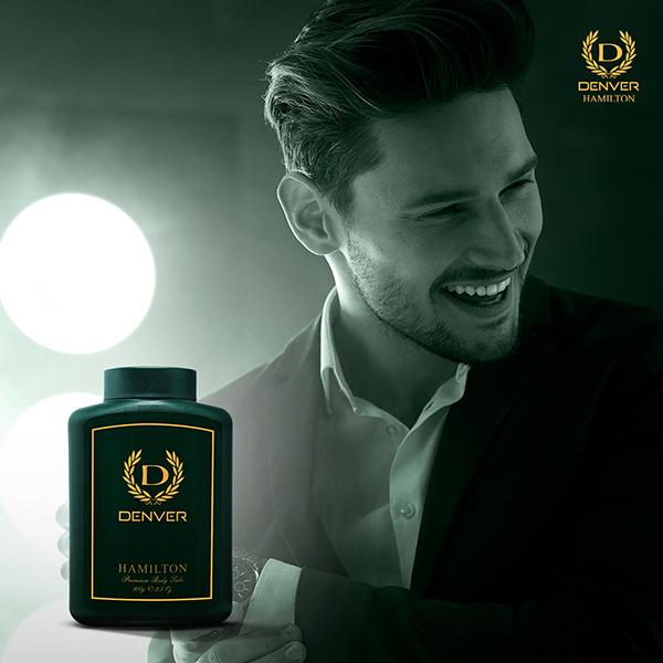 Buy Denver Hamilton Premium Body Talc for Men 100 ml Online at ...