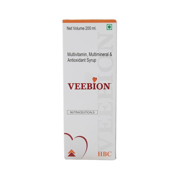 Veebion Syrup 200ml Price, Uses, Side effects, Substitutes | Netmeds