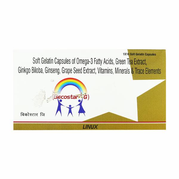 Becostar G Capsule 10'S Price, Uses, Side effects, Substitutes | Netmeds