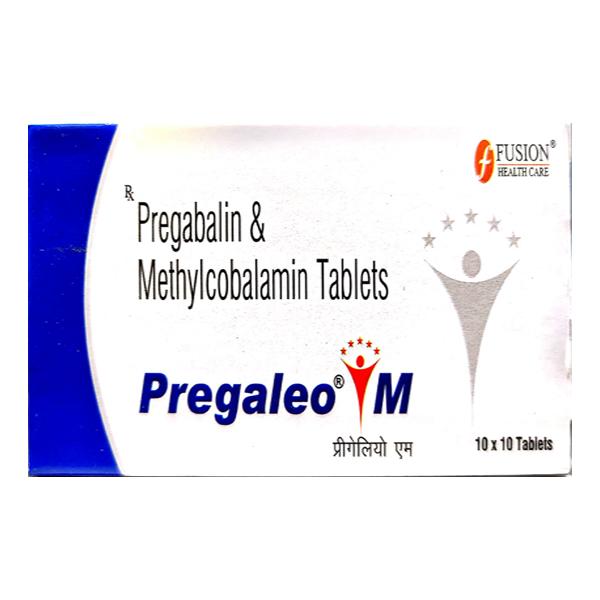 PREGALEO M Tablet 10's Price, Uses, Side effects, Substitutes | Netmeds
