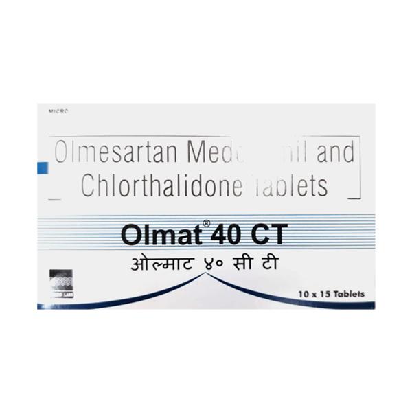 OLMAT 40 CT Tablet 15's Price, Uses, Side effects, Substitutes | Netmeds
