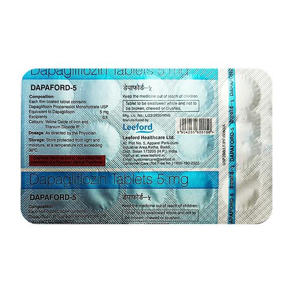 DAPAFORD 5 Tablet 15's