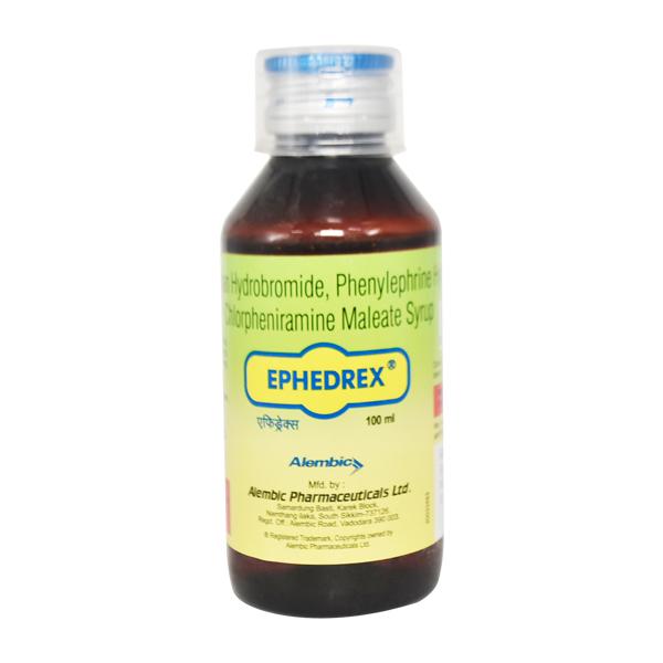 Buy Ephedrex Syrup 100ml Online at Upto 25% OFF | Netmeds