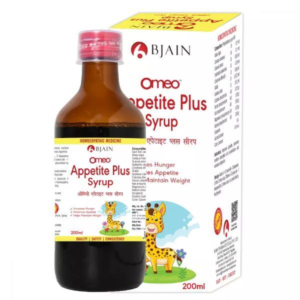 Bjain Omeo Appetite Plus Syrup 200 ml