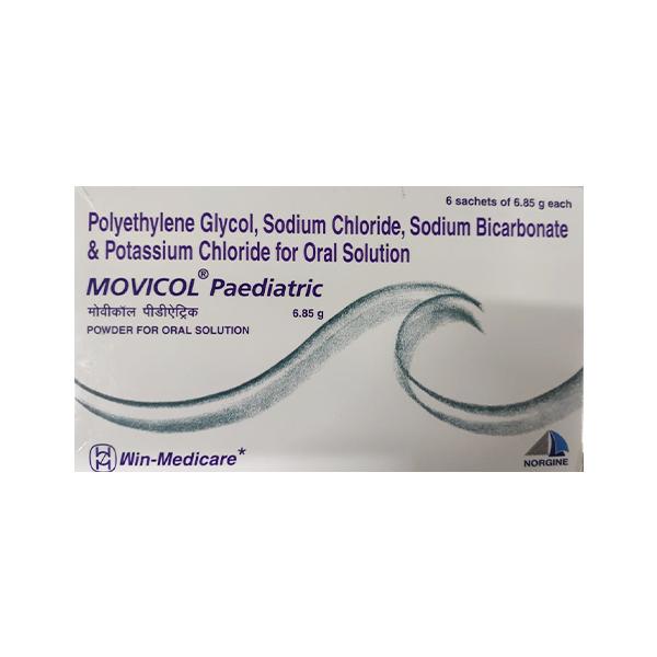 MOVICOL PAEDIATRIC Powder 6X6.85gm Price, Uses, Side effects ...