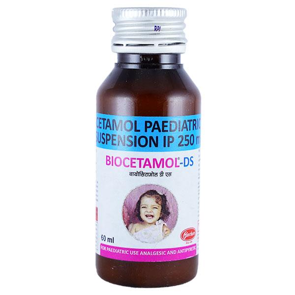 Buy BIOCETAMOL DS Syrup 60ml Online at Upto 25% OFF | Netmeds