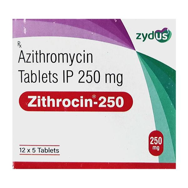Buy ZITHROCIN 250 Tablet 5's Online at Upto 25% OFF | Netmeds