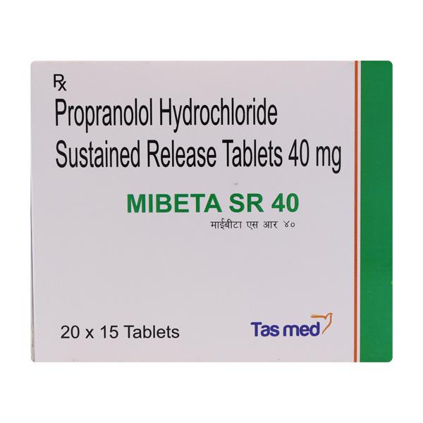MIBETA SR 40 Tablet 15's : Price, Uses, Side Effects | Netmeds