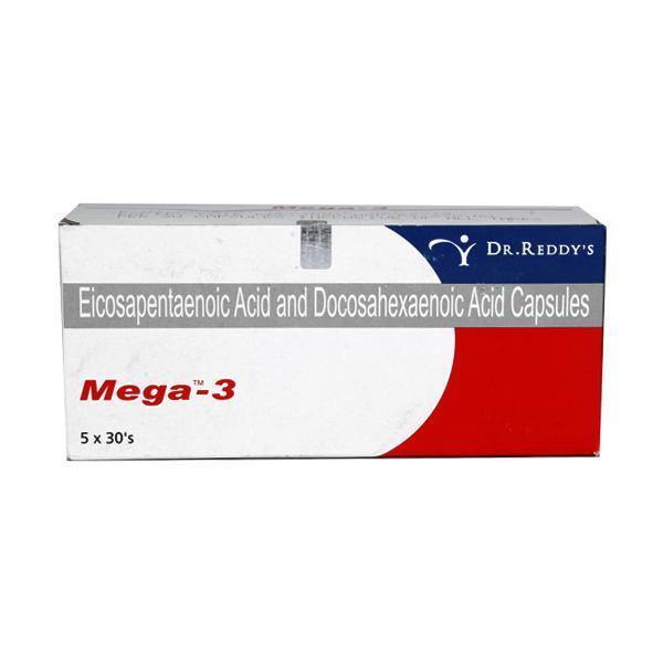 Mega 3 Capsule 30'S : Price, Uses, Side Effects | Netmeds