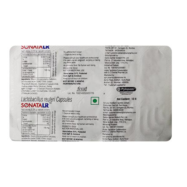 SONATA LR Capsule 10's : Price, Uses, Side Effects | Netmeds