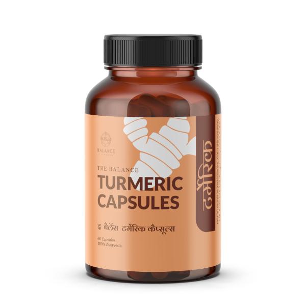 Balance Ayurveda The Balance Turmeric Capsules 60's Online at ...