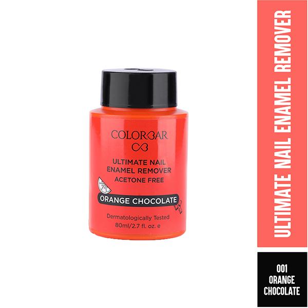 Buy Colorbar Ultimate Nail Enamel Remover - Acetone Free Orange ...